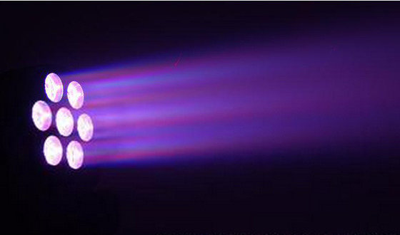 Quad Osram Moving Head LED Stage Lights , Full Master / Slave LED beam