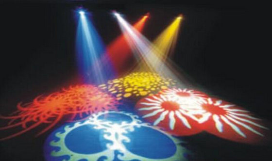Color wheel Theatre / KTV 575Watts Moving Head Lamp Light With 12Channels