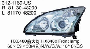 LEXUS RX300 2003 HEAD LAMP HX6480