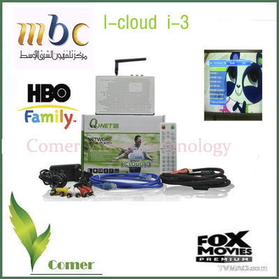 Portable 12 W RS232 India Set Top Box , White Android HD TV Box