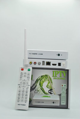 RJ-45 DDR3 4G android 4.2 TV Box , Wifi 802.11/b/g/n IP TV Set Top Box