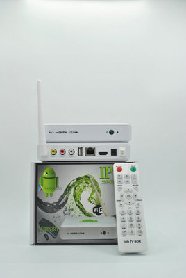 Network Wifi HDMI India IPTV Box , DDR3 4G 1080P Android 4.2 TV Box