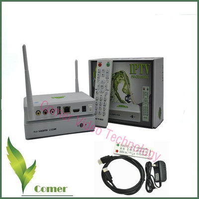 5V 2A DC Input Android TV Receptor Arabic IPTV Box With PAL NTSC TV Standards