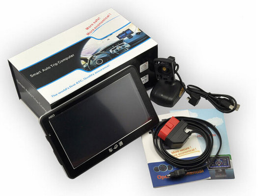 Multifunctional Obd2 Trip Computer for Car with GPS V-checker A603 7.0 Inch TFT LCD