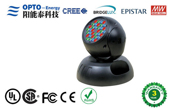 RGBW 360W 4in1 LED Moving Head 36pcs 10W for live concerts / Stage 50Hz / 60Hz