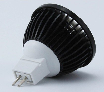 3W Mr16 White Led Spotlight Lamp 240lm - 270lm COB for Stage