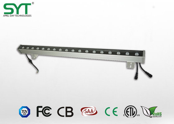 18W RGB LED Wall Washer Lights With AC85 - 265V And DMX512 Control