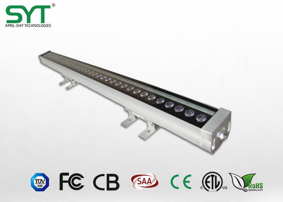 ROSH 24W RGB LED Wall Washer Light with AC85-265V and DMX512 control , 3 years warranty ;