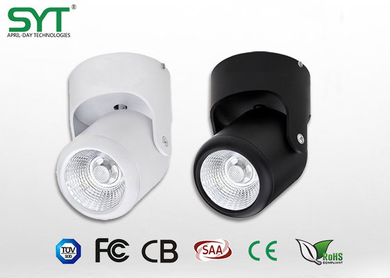 360 Turning Angle Led Swivel Downlights , Surface Mounted Led Ceiling Light For Homes