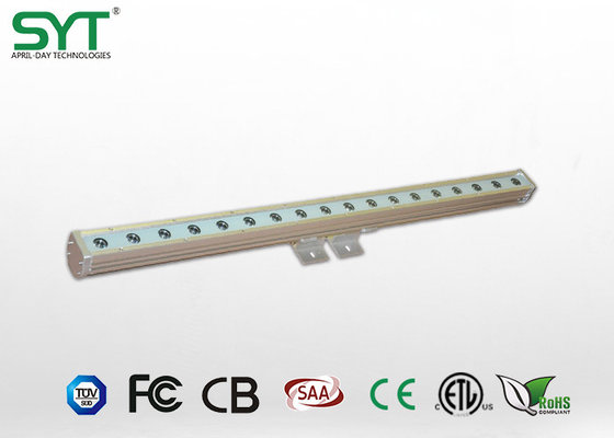 4 In 1 Outdoor Wall Wash Lighting , Exterior Led Linear Lighting Multi Beam Angle