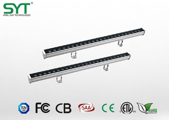 Eco - Friendly Led Rgb Wall Washing Recessed Lighting Fixtures 62 * 63 * 1000MM Size