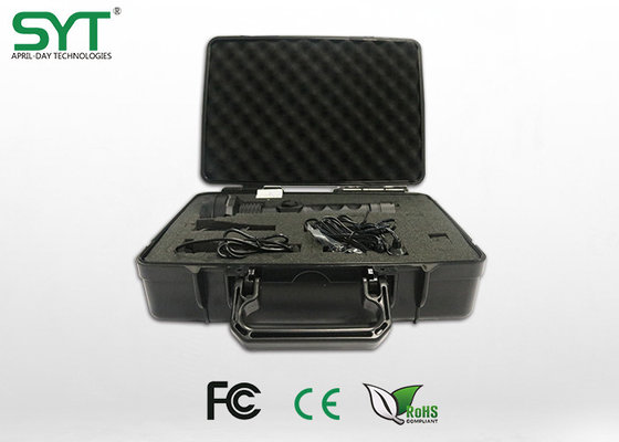 Battery Powed Laser Spot Light 10w Led Flashlight 6.5 Hours Work Time