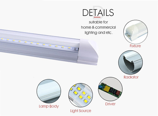 Single Pin T5 LED Tube Light For Retrofit Project 3000K - 6500K CCT