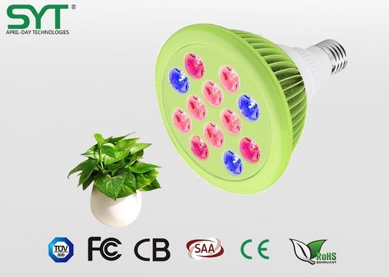 High CRI AC85 - 265V 24W LED Growing Light For For House Plants 3 Blue &amp; 9 Red Led