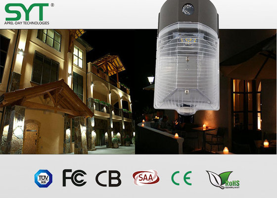 26W Induction Wall Pack Light Fixture , Recyclable Architectural Exterior Wall Lights