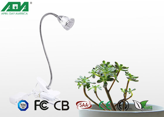 20000H Energy Efficient Led Grow Lamps For Indoor Plants , Flexible Goose Shape Neck