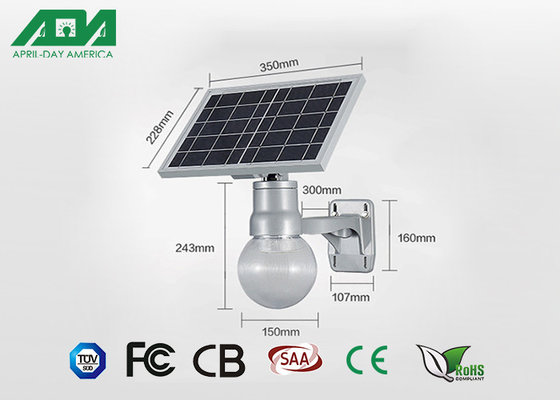 Samsung all in one integrated solar led street light 120lm / w easy installation