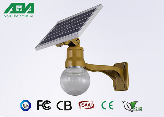 Moon Style solar powered led lights with battery , light sensor timing function