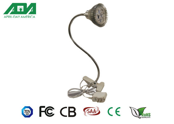 Family , Garden LED Plant Lights 12w Long Neck Huge PPFD Full Wavelength For Growth