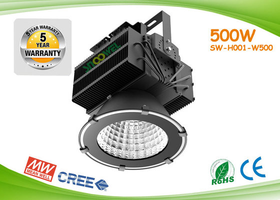 IP 65 Dust Free 500w Cree LED High Bay Lights Led 50000lm CRI Over 80RA supplier