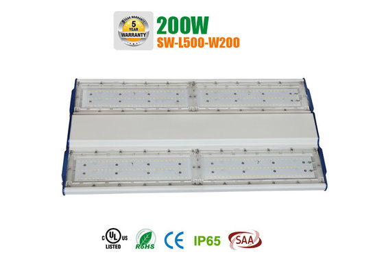 Suspending mounting 200w industrial linear led lighting IP65 170lm per watt supplier