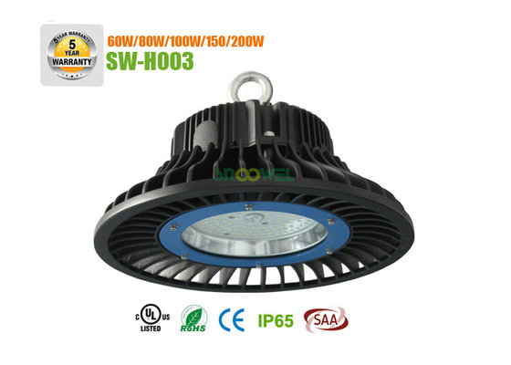 0 - 10V Dimmable Mean Well 200w UFO LED High Bay 200 Watt Low URG Without Glare supplier