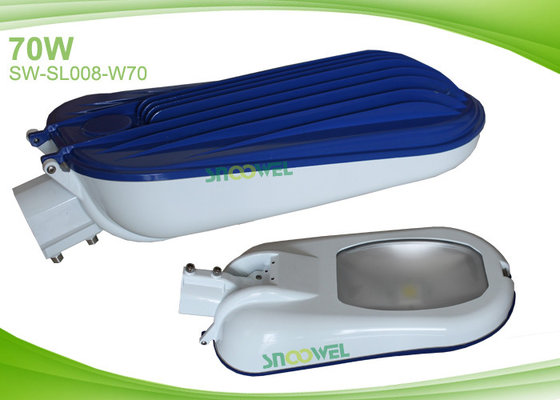 COB 70w LED Roadway Lighting Fixtures for campuses with BridgeLux LED Mean Well Driver supplier