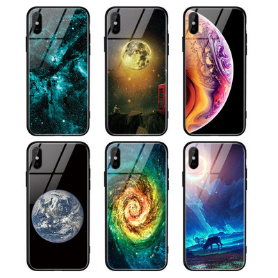 2020 New Fashion Tempered Glass material Sublimation cell phone case supplier