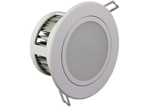 7 Watt 540 Lumen LED Ceiling Light PF 0.92 Office Lighting Aluminum Alloy PC Body