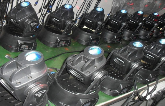 Stage Lighting , 15w Mini Gobo Led Moving Head Spot Light With DMX512