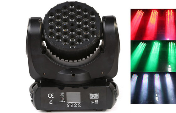 RGBW 36pcs 3W Cree Bulbs Beam Moving Head stage lighting MD-B007 For Disco