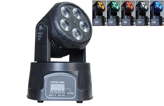 5 in 1 RGBWA 15W LED Wash Lighting Mini Disco Stage Light random strobe
