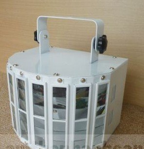 Stage Lighting / LED Mini Double Derby Light With Black Or White