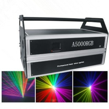 5W Colorful Animation Laser Stage Lighting  Stage Light