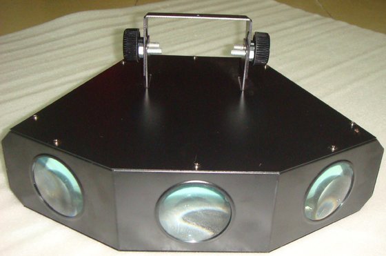 KTV NightClubs LED 3 Eyes Laser Effect Light 50Watt DMX Stage Light