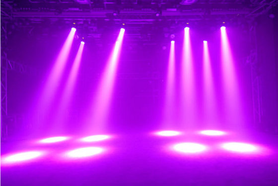 36 * 3W DMX512 Mini LED Moving Head Light IP20 RGBW Theater Lighting