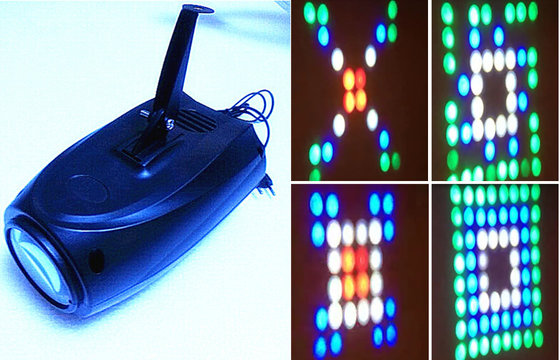 10W LED Effects Lighting / LED RGB Three Colors Small Airship Lights