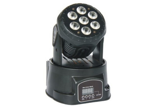 Portable Stage LED Moving Head Wash Light Four Colors DMX strobe Light
