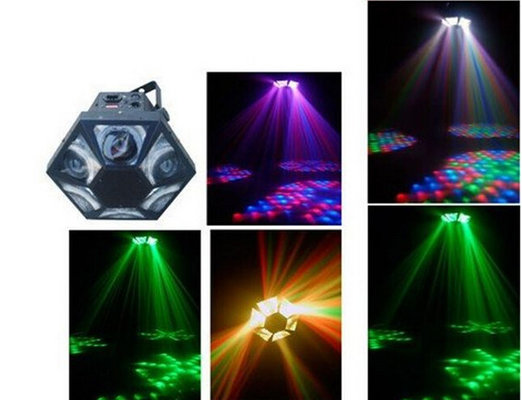 DMX 6 Ch LED Strobe Effect Light Disco stage Fairy Scattering Flower Light