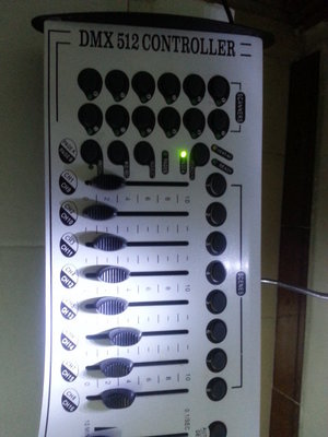 Stage Lighting Controller 240 16Channel 12 scanners with LED LCD Display