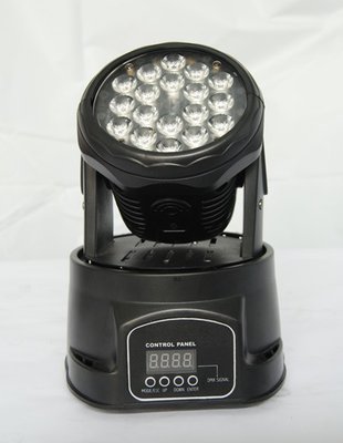 12 Channel 3Watt LED Moving Head Wash Light Stage Lighting For Show