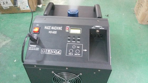 Stage Effect Machine 600W Double Smoke Fog Bubble Machine With Remote Control