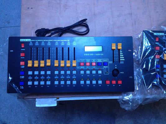 DC9X 12V Built-in Microphone Stage Lighting Controller Black Case For Stage