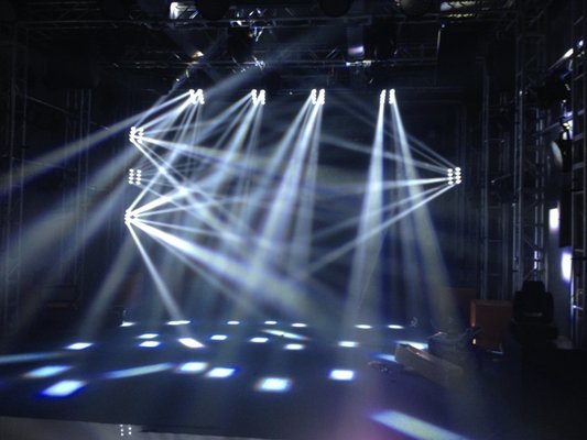 80Watt Led 8Eyes 10W RGBW Moving Head Beam Spider Light Lumen Bulb