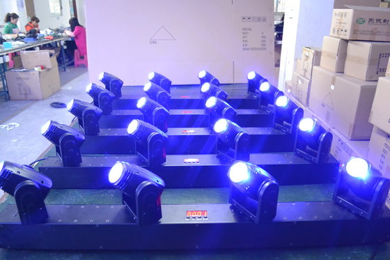 RGBW DMX512 10W LED 4Heads Moving Head Beam Light For Nightclubs