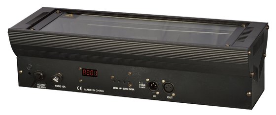 DMX 512 Black Case Dimmable 1500W Stage Strobe Lights Adjustable Speed