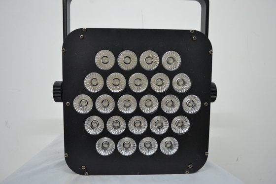 LED 24Bulbs x 10W 4 in 1 RGBW Flat Par Stage Lighting For KTV , Super Brightness
