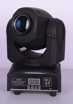 Bright Black Mini Moving Head Beam Spot Light Sound Control LED Cree Bulb 10W