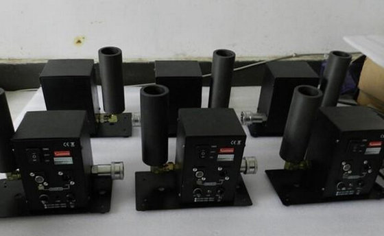600Watts Black Case Stage Show Co2 Jet Machine DMX512 Spray Height 4M - 5M