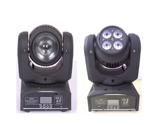 Theatre Using LED Moving Head Light 100Watts 4 in 1 RGBW Double Face Unlimited